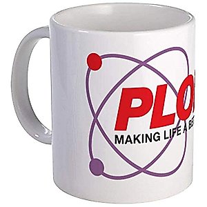 PLOMOX Mug - Ceramic 11oz Coffee/Tea Cup Gift Stocking Stuffer