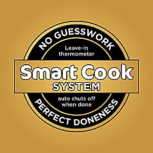 Ninja DZ550 Foodi 10 Quart 6-in-1 DualZone Smart XL Air Fryer with 2 Independent Baskets, Smart Cook Thermometer for Perfect Doneness, Match Cook & Smart Finish to Roast, Dehydrate & More, Grey