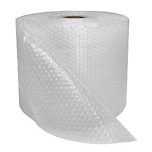 uBoxes Bubble Roll 12" Wide x 24 ft Small Wrap 3/16" Perf Every 12"