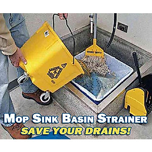 Filters for Mop Sink Basin Strainer (Refills) - 5 Pack