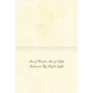 LANG "Golden Angel", Classic Christmas Cards, Artwork by Susan Winget" - 12 cards, 13 envelopes - 4.5" x 6"