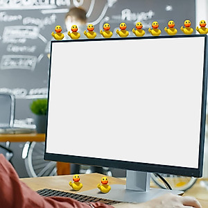 Rubber Ducks, 2.28" The Finger Rubber Duck, Cute Small Rubber Ducks Funny Rubber Ducky Car Accessories for Jeep Car Dashboard Decorations (6)