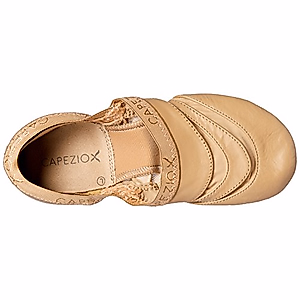 Capezio Women's Freeform Jazz Shoe, Caramel, 13.5 Wide