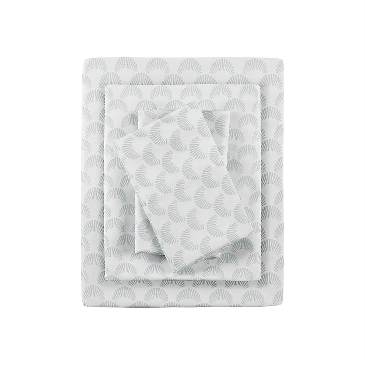 Beautyrest Polyester Printed 10-PC King Comforter Set with Grey BR9144409622-16