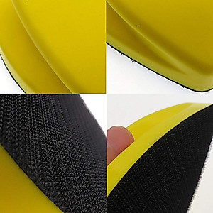 Garneck Polishing Disk Self-Adhesive Disk Car Accessories Polishing Pad Abrasive Back Hook Loop Manual Carabiner