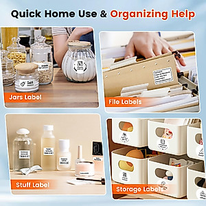 Phomemo M120 Label Maker- Barcode Printer Bluetooth Thermal Label Maker Machine 2 Inch 50mm Barcode Label Printer for Retail, QR Code, Small Business, Compatible with Android, iOS & PC, Black