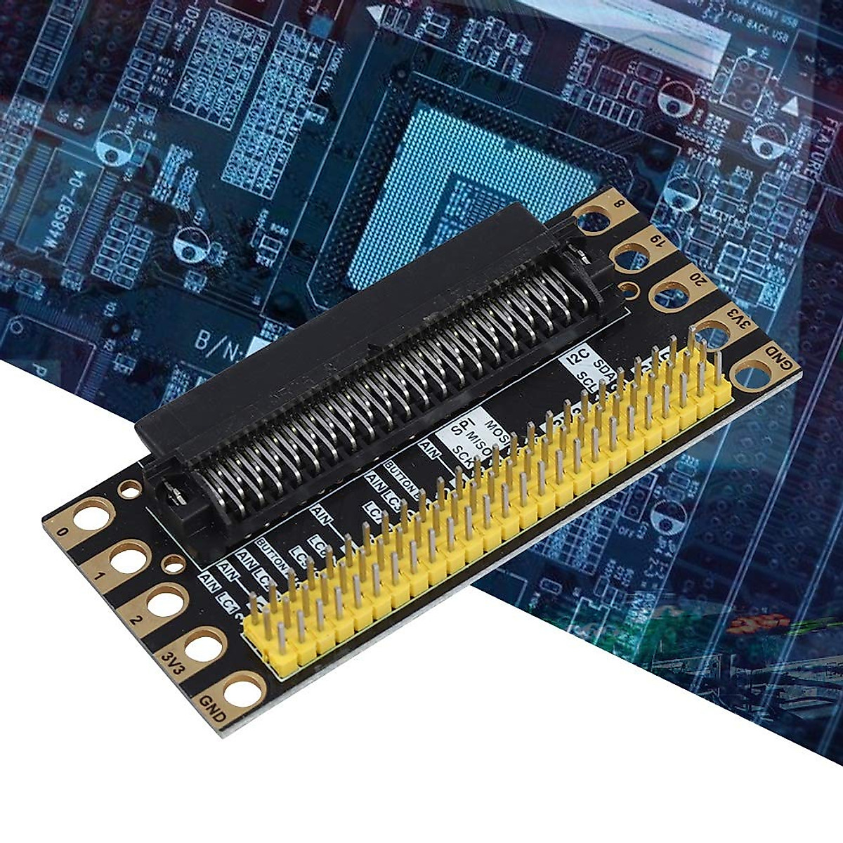 fosa Microbit BBC Expansion Board, for Micro: bit Kit Connector Interface Expansion Board for Micro: bit