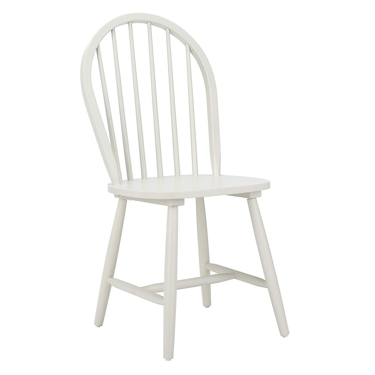 Safavieh Home Camden Farmhouse Off-White Spindle Back Dining Chair, Set of 2