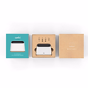 Ambi Climate 2 | Smart Air Conditioner Controller for Mini Split ACs | Smart WiFi Thermostat for Minisplit, Window & Portable AC | Compatible with Alexa, Apple Siri, Google Home, IFTTT, iOS & Android