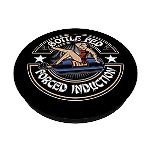 Funny Drag Racing Import Cars Power Adder NOS Bottle Fed PopSockets Swappable PopGrip