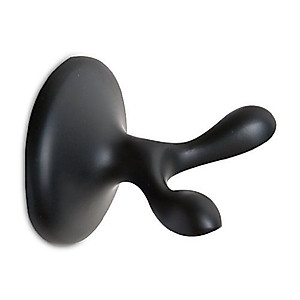 Wholesale Plumbing Supply Matte Black Double Robe Hook