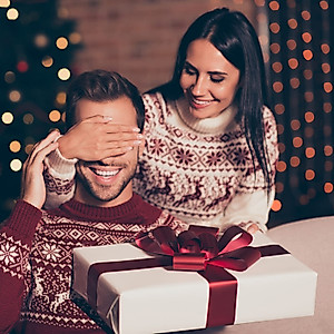 Moretoes 15 PCS X-Large White Gift Boxes with Lids, Shirt Boxes Robe Boxes for Holidays, Mother's Day, Father's Day, Birthdays, Valentine's Day（17 x 11x 2.4 Inches）