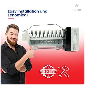 ForeverPRO D7824706Q Replacement Icemaker for Whirlpool Refrigerator D7824706Q 0056504 0056599 0056605