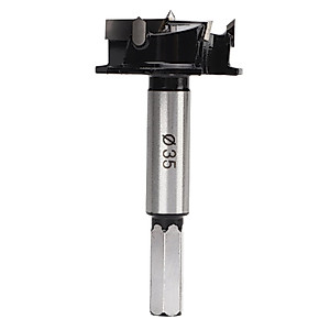 Forstner Drill Tool 80mm Wood Hole Opener Accessory Limit Function 3 Blade Design High Hardness Wide Application for Carpentry