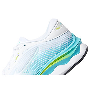 Mizuno Women's Wave Rider 25 Sneaker, White, 9.5