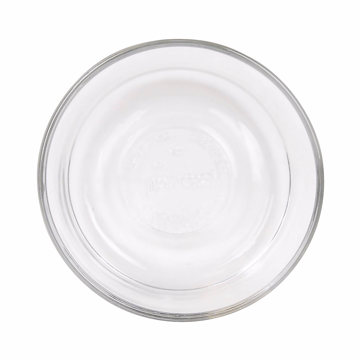 Pyrex (2 7200 2 Cup Glass Dishes & (2) 7200-PC 2 Cup Orange Lids Made in the USA