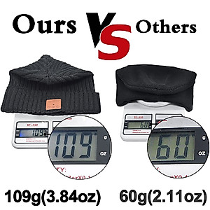 Bluetooth Hat Beanie,Women Mens Novelty Hats Christmas Stocking Stuffers Gifts for Men Teenagers Girls Her Husband Boys Him