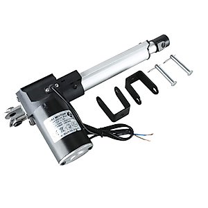 Homend DC 12V 6 Inch Stroke Linear Actuator with Mounting Bracket 150MM 6000N/1320LB Maximum Load for Recliner TV Table Lift Massage Bed Electric Sofa Linear Actuator