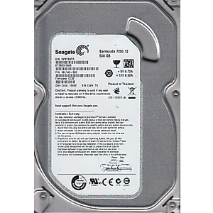 Seagate ST3500418AS 500GB 7200K SATA Hard Drive (Renewed)