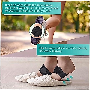 allesoky Foot Care Kit - Plantar Fasciitis Night Splint Orthotic Insoles High Arch Support Heel Pain Relief Massager Compression Socks & Wrap for Foot and Ankle Support