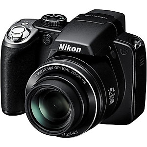 Nikon Coolpix P80 10.1MP Digital Camera with 18x Wide Angle Optical Vibration Reduction Zoom (Black)