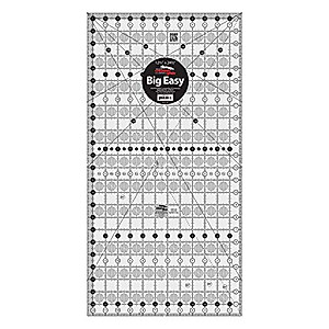 Creative Grids The Big Easy 12-1/2in x 24-1/2in Rectangle Ruler - CGR1224