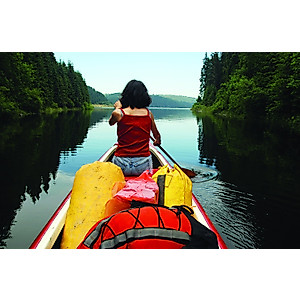 Attwood 11894-2 40 Liter Dry Bag Roll Top for Boating, Kayaking, Camping, Swimming, and Fishing, Yellow