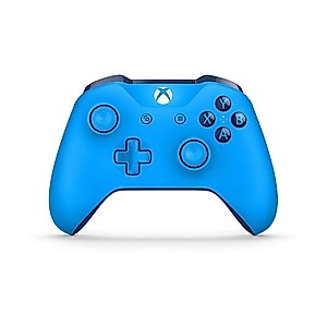 Microsoft XBOX One Wireless Video Gaming Controller, Blue (Renewed)
