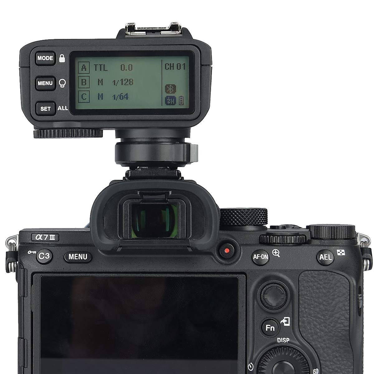 Godox X2T-S TTL Wireless Trigger, 1/8000s High-Speed Sync 2.4G TTL Transmitter, Compatible with Sony DSLR (X2T-S)