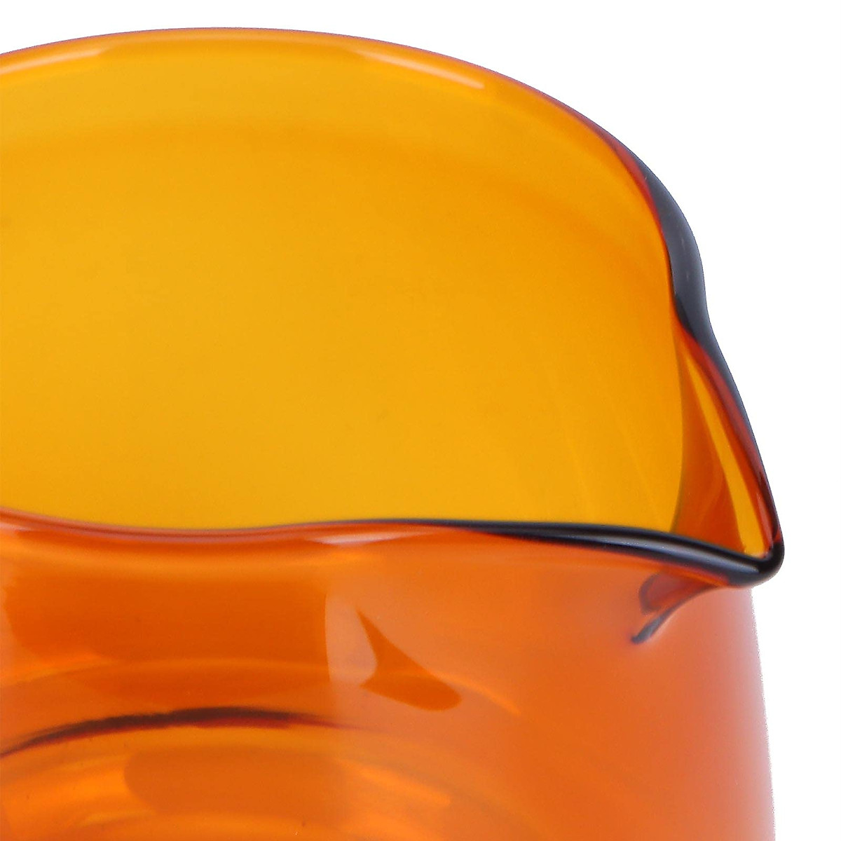 Glass Cup, High Borosilicate Glass Coffee Mug Practical Heat Insulation for Drinkware for Coffee Accessories(amber)