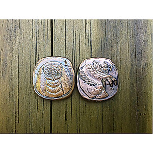 D&D Monster Adventure Coins (Set of 10 Metal Plated Novelty) RPG LARP