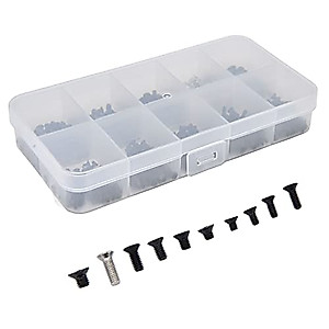 Laptop Screw, 500 Pcs M2.5 Notebook Computer Screw Assortment Kit Electronic Repair Screw Accessory