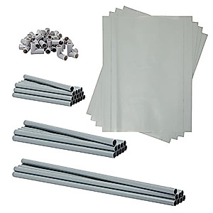 Juvale 2 Pack Gray 4-Tier Narrow Shoe Rack for Entryway, Metal Free Standing Shelf Organizer for Closet (17 x 11 x 30 In)