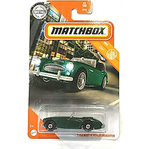 Matchbox 1963 Austin Healey Roadster, MBX City 55/100 (Green)