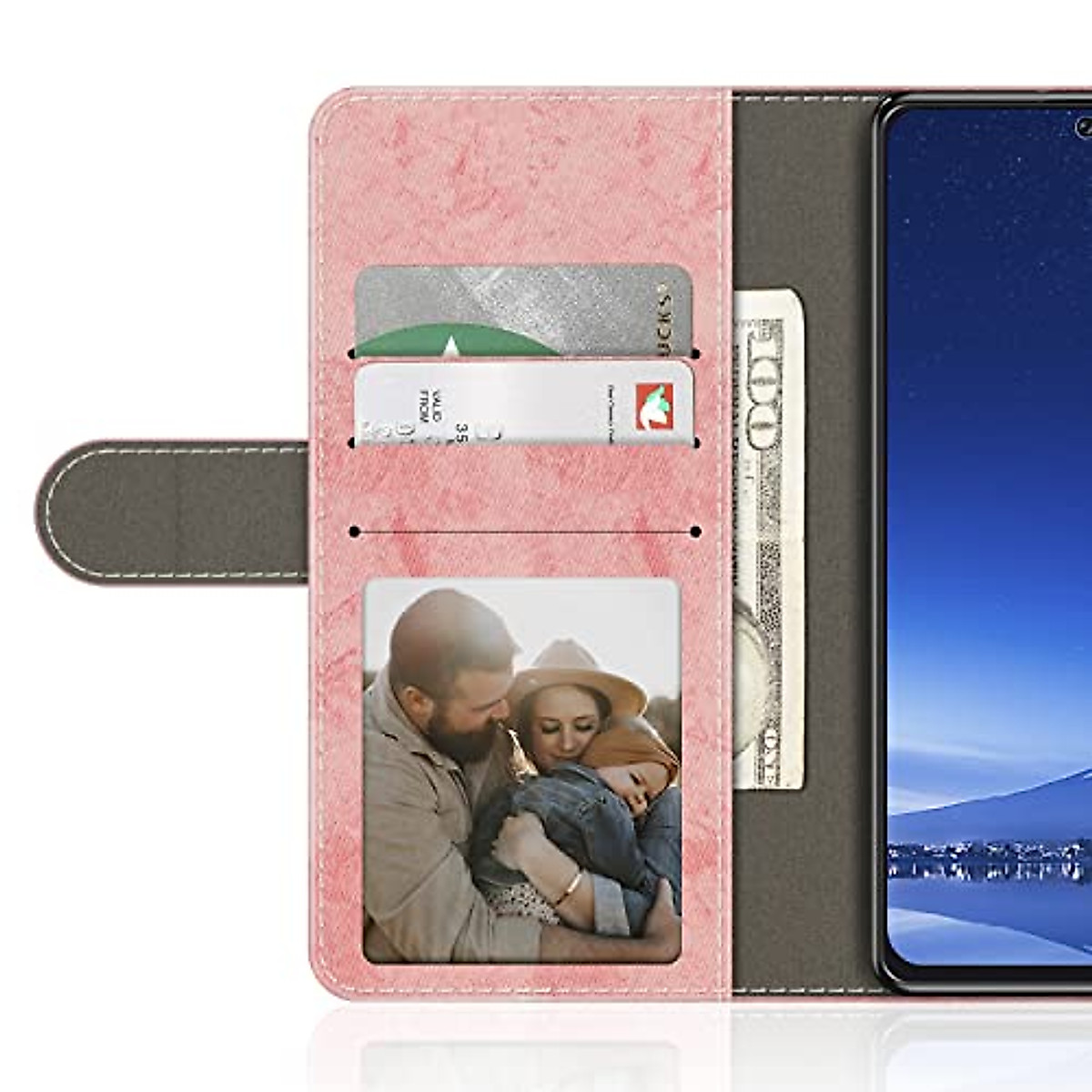 MILEGAO for Infinix Hot 30 5G Flip Cover, Magnetic Buckle Multicolor Business PU Leather Phone Case with Card Slot, for Infinix Hot 30 5G 6.78 inches