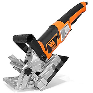 WEN JN8504 8.5-Amp Plate and Biscuit Joiner with Case and Biscuits & 6530 6-Amp Electric Hand Planer, 3-1/4-Inch