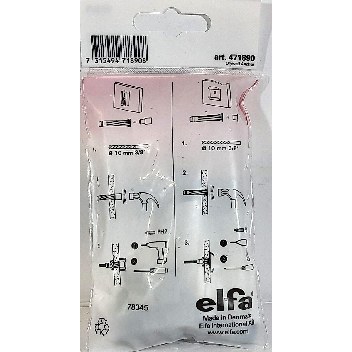 The Container Store Drywall & Plaster Anchors