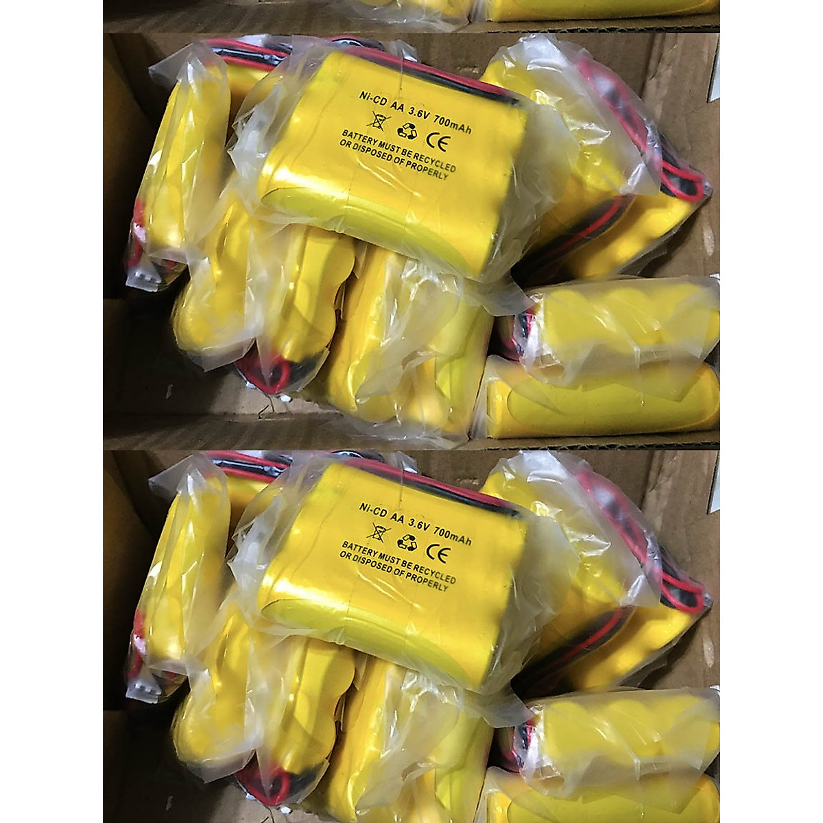 AA900MAH Unitech 6200RP LEDR-1 Lowes 253799 OSA230 3.6V 700MAH 900MAH Battery for Exit Sign Emergency Light NiCd 800mah 600mah 1000mah