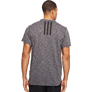 adidas Men's Basketball Cross Up Tee, Utility Black, Large