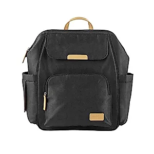 Simple Joys by Carter's Everyday Diaper Backpack, Black, One Size