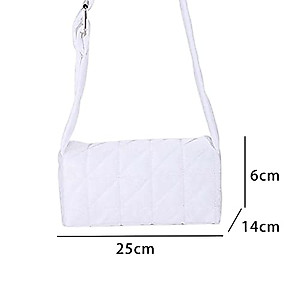 Colaxi Retro Style Women Bag Shoulder Tote Lightweight Classic Large Hobo Handbag for Party, White