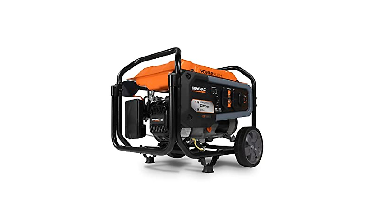 Generac GP3600 3,600-Watt Portable Generator with PowerRush Tech