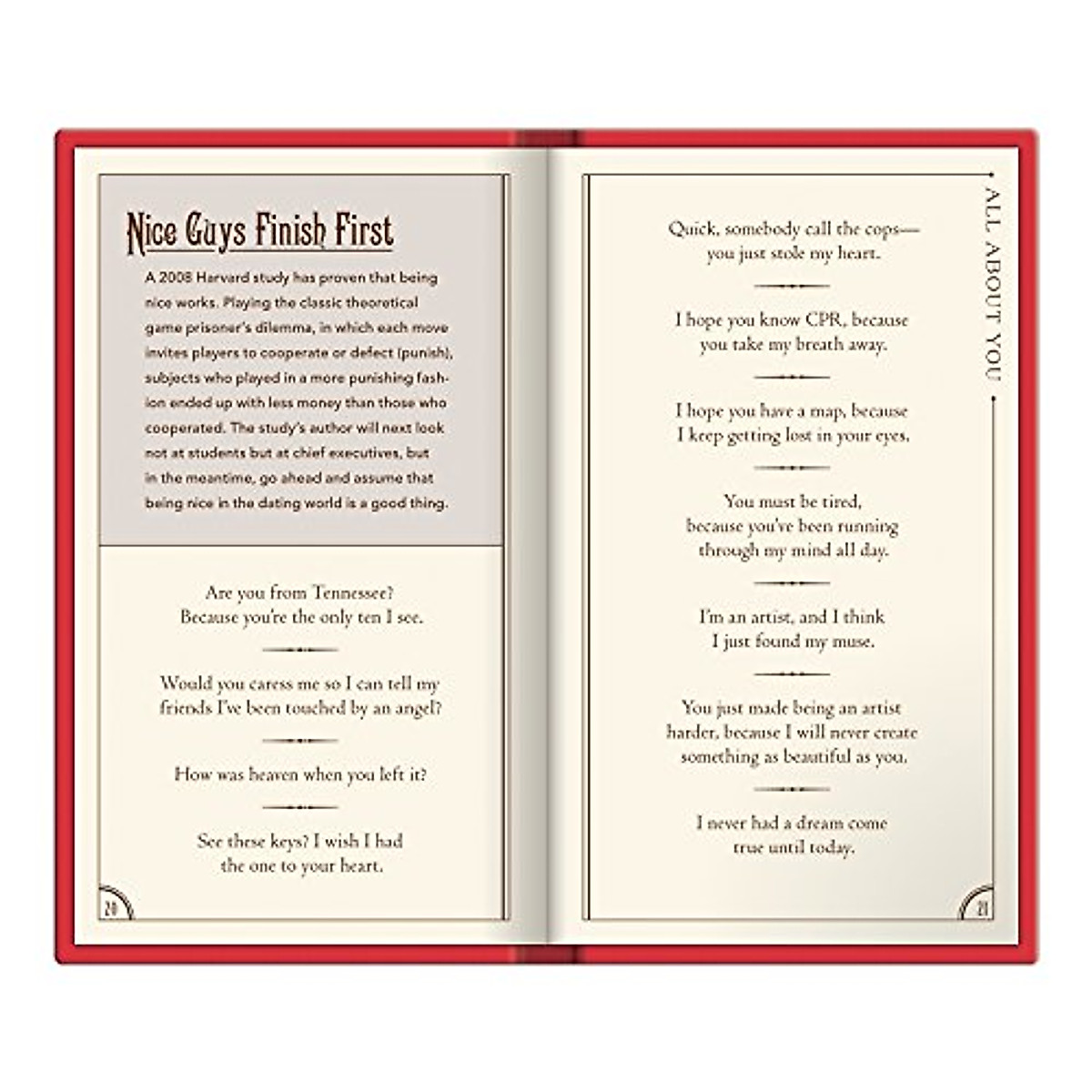 Pickups and Come-Ons for All Occasions (Lfao)