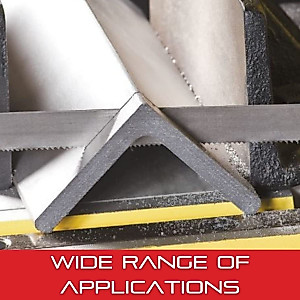 Starrett Intenss PRO-DIE Bi-Metal Band Saw Blade - Ideal for Contour Cutting on Vertical Machines - 05 Ft., 04-1/2", 1/2 x .025 x 10-14/P - 99186-05-04-1/2