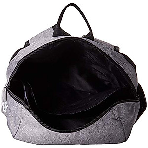 Under Armour Unisex's Patterson Sports Backpack Water Repellent Gym Rucksack with Adjustable Straps, Bag with Storage Slot for Laptops and Tablets, Steel Medium Heather/Black/White (035), One Size