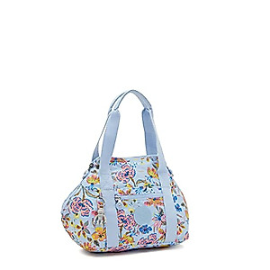 Kipling Women’s Art Mini Tote Bag, Lightweight Small Weekender, Nylon Travel Handbag, Wild Flowers