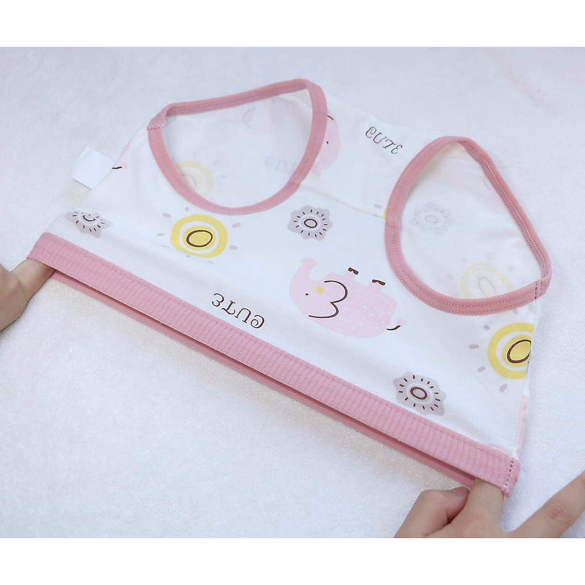 VORLAN Little Girls' soft and breathable Comfort Panty Briefs Toddler Undies, Cotton Bikini Underwear Multipacks (8 colour, L)