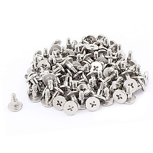 Screw PC Computer Case HDD Phillips Flat Head Bolts Hard Drive Screws 100pcs