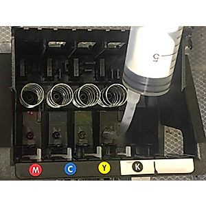 Best Printers Printhead Cleaning Kit - HP, Epson,Canon, Brother & Lexmark - Large High Efficiency 20ml Premium Syringe - 100ml Certified