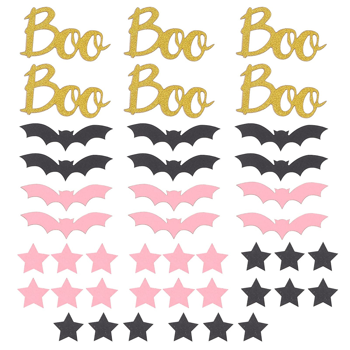 Gadpiparty 2 Sets Drip Paper Scrap Halloween Confetti Scatter Halloween Bat Confetti Trick or Treat Party Centerpiece Table Decorations Halloween Confetti for Desktop Accessories Dining Table